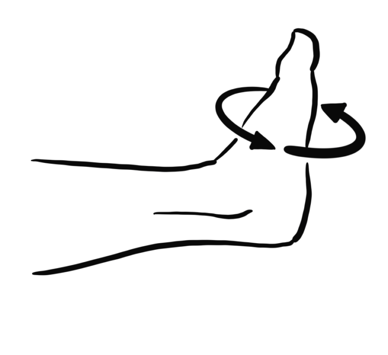 (VIDEO) ️ Ankle mobility: circles – exer-pedia